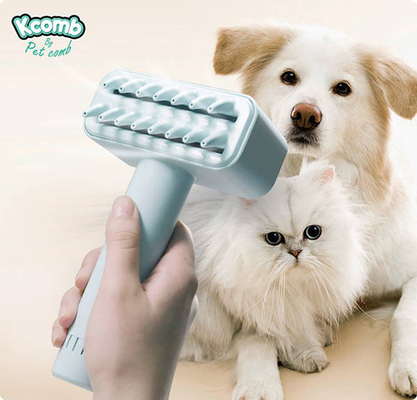 Kcomb Electric Pet Brush To Avoid Skin Disease Gadgetsin Kcomb Electric Pet Brush To Avoid Skin Disease Gadgetsin