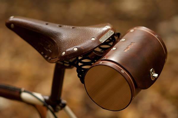 Handmade Customizable Leather Bike Saddle Bag Gadgetsin Handmade Customizable Leather Bike Saddle Bag Gadgetsin